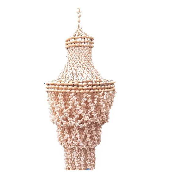 Anthropologie | Accents | Puka Cowrie Sea Shell Hanging Chandelier ...